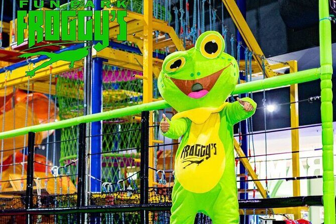 2 Hours Trampoline, Playground, Rope Park and Game Card 1200 baht - A Closer Look at Froggy’s Fun Park