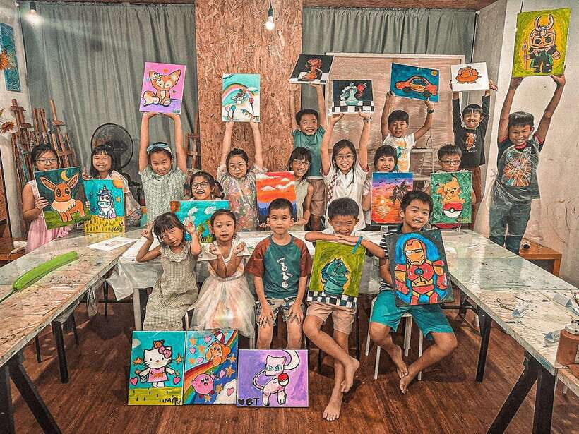 2-Hr Art Jamming Session - Unguided - What the Experience Entails