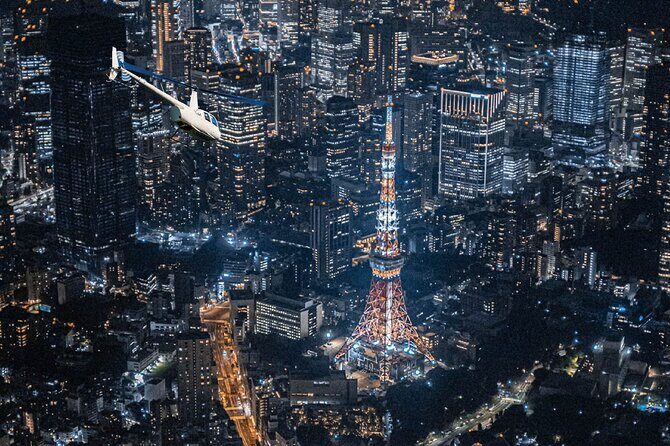 25 mins Tokyo Skytree + Downtown City Lights Helicopter Tour - Practical Details and Logistics