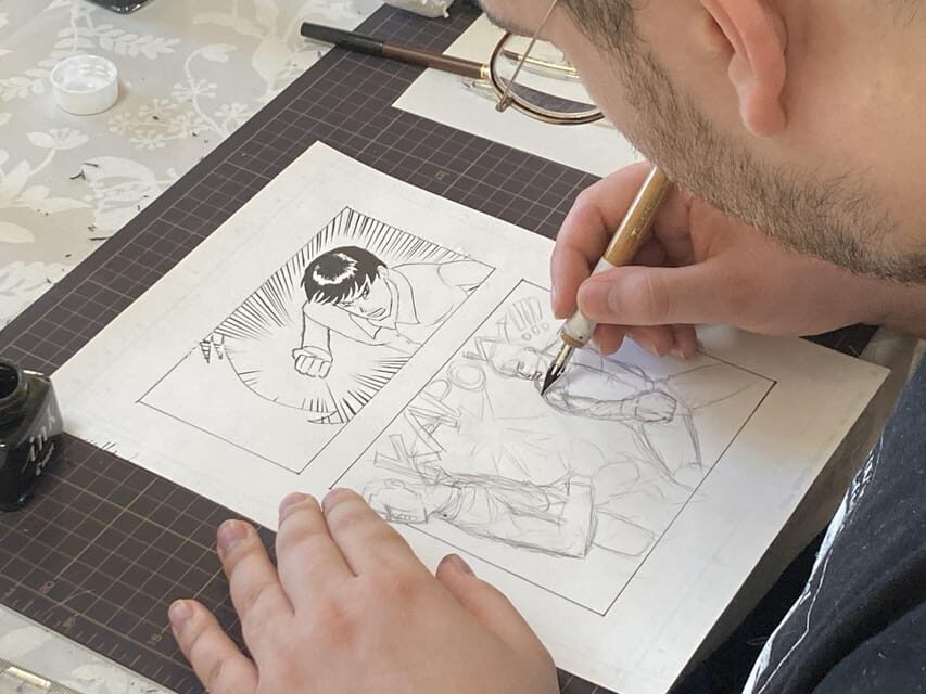 3-Hour Manga Drawing Workshop in Tokyo - Literature on the Experience