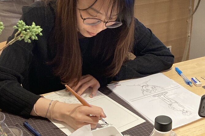 3-Hour Manga Drawing Workshop in Tokyo - Discovering the Tokyo Manga Workshop