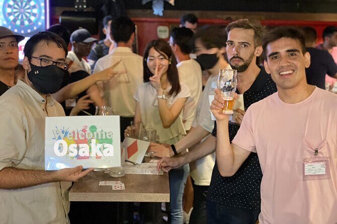 3 Hour Osaka Pub Crawl Weekly Welcome Guided Tour in Namba - What the Price Gets You