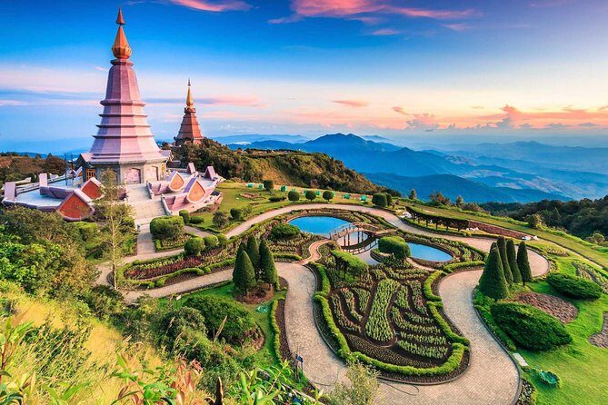 Admiring Natural Heights at Doi Inthanon - The First Stop: Atop Thailand’s Tallest Mountain