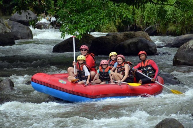 All inclusive : Ayung River White Water Rafting Lunch and Private Transport - The Itinerary: What You Can Expect