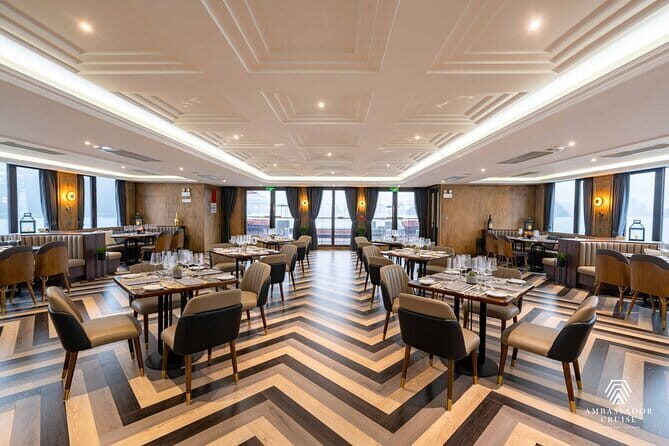 Ambassador Day Cruise The Longest Luxury Day Cruise on Halong Bay - The Itinerary in Detail