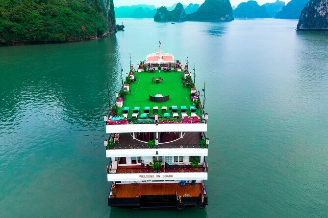 Aquamarine Cruise 2D1N Dcar from Hanoi - Day 2: Morning Serenity & Cave Discovery