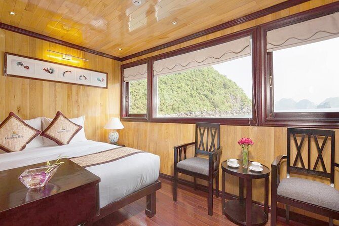 Bai Tu Long Bay Boutique Cruise: Visit Bai Tu Long bay & Overnight boat in 2 day - Day 2: Sunrise, Cave Visits, and Return Journey