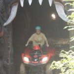 Bali ATV Quad Bike with Waterfalls, Tunnel & Gorilla Statue Track - The Lunch Break and End of Tour