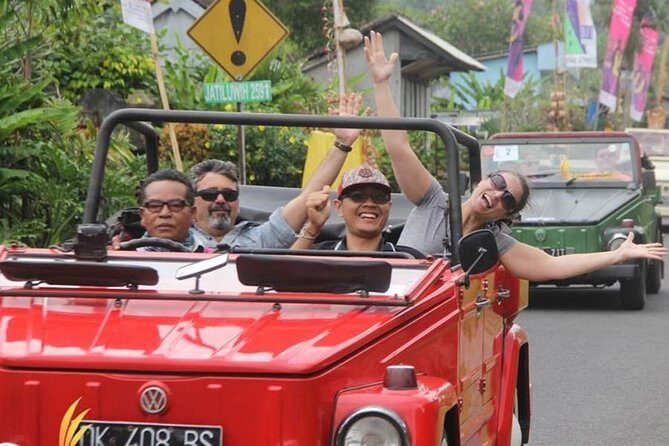 Bali VW Jeep Tour: Rice Terrace, Waterfall, Garden View - What the Tour Includes and What Not