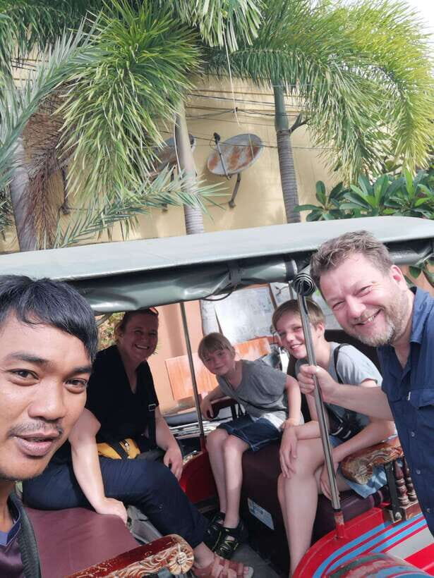 Bamboo train. Phnom Sampove cave. Bat cave and Banan Temple - The Experience of the Guide and Group