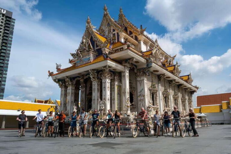 Bangkok Beyond the City Bike Tour with local Snack - The Practicalities & What to Expect