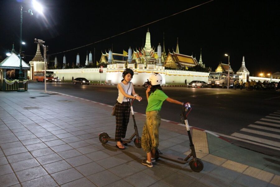 Bangkok: E-Scooter Night Tour with Local Street Food - Navigating Bangkok’s Lesser-Known Streets