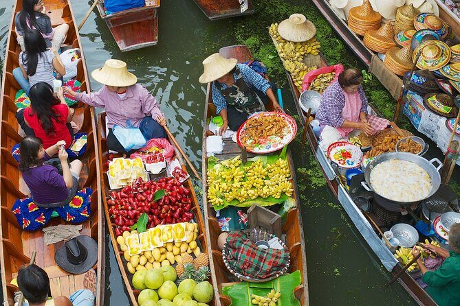 Bangkok: Floating Market and Train Tour with Guide in Spanish and English - What Youll Experience: The Details