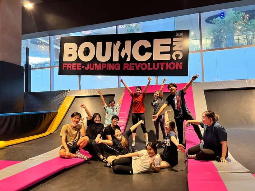 Bangkok: Indoor Trampoline Park Ticket with Grip Socks - Zones and Activities