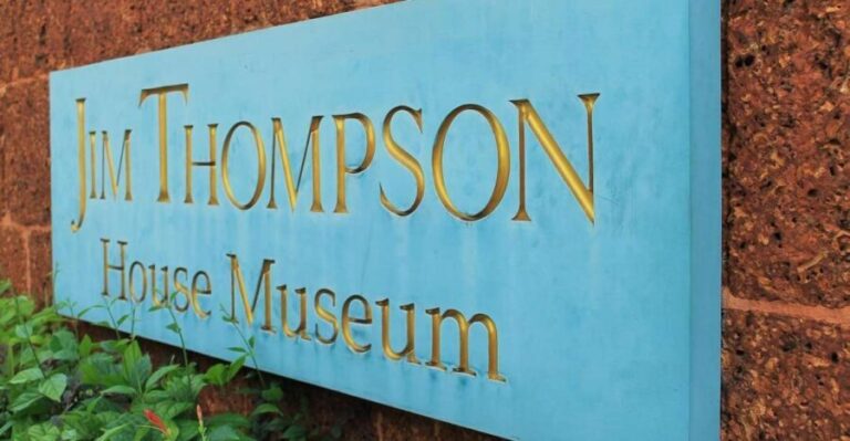 Bangkok: Jim Thompson House and Baan Krua Community Tour - Detailed Breakdown of the Tour