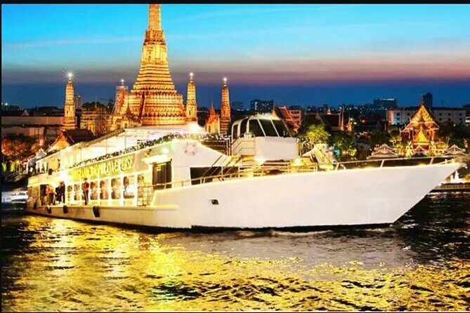 BANGKOK: Ticket Dinner Cruise Chaophraya River-with Live Music by White Orchid - Detailed Breakdown of the Itinerary