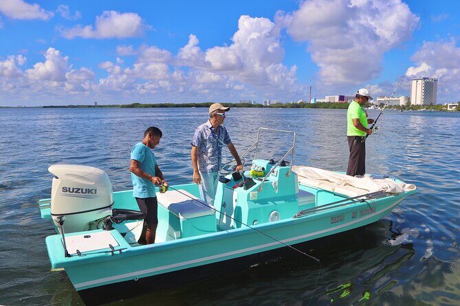 Cancun Fly Fishing large boat - What Will You Catch? Species and Target Fish