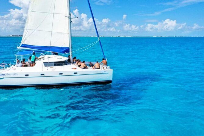 Catamaran Tour to Isla Mujeres Snorkeling with Buffet and Open Bar - The Itinerary in Detail
