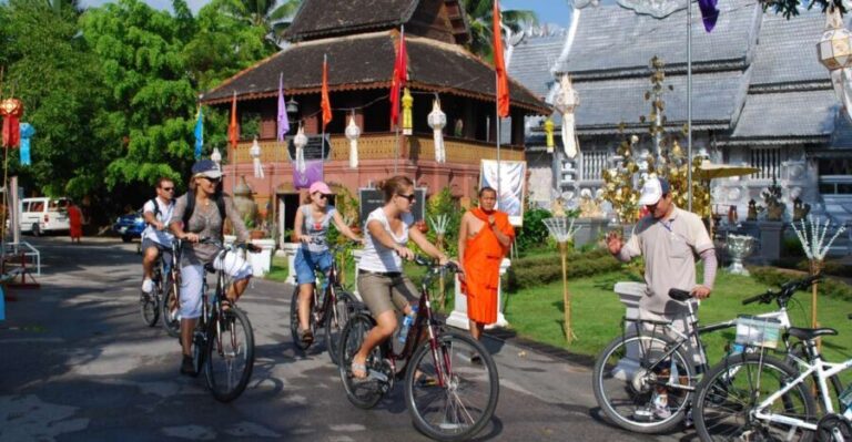Chiang Mai City Culture Bicycle Ride - Market and Alleyway Adventures