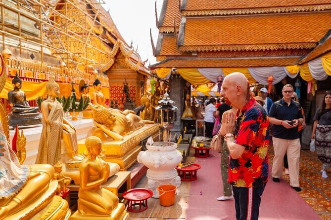 Chiang Mai Doi Suthep Temple and Waterfall by Songtaew Trio - The Practicalities of the Tour