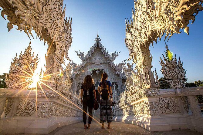 Chiang Rai One Day: Hot Spring,White Temple, Golden Triangle, Yao&Akha Hilltribe - White Temple (Wat Rong Khun): A Modern Masterpiece