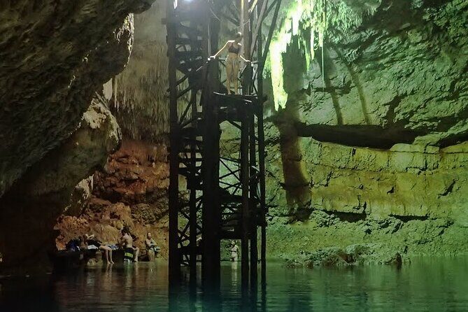 Coba and Tulum Ruins with Underground Cenote Guided Tour - Taking in the Jungle at Coba