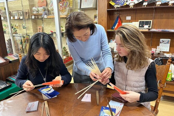 Craft Your Own Folding Fan with a Japanese Fan-Making Expert - What to Expect During the Tour
