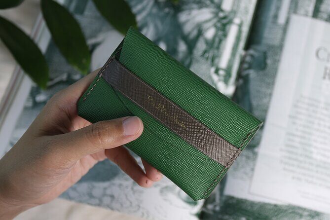 Custom Strap Card Case Leather Craft with Pics - The Practical Details