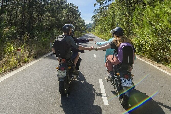 Da Lat Easy Rider Group Waterfall Motorcycle Adventure - Nature’s Beauty at Pongour Falls