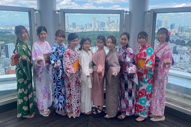 Easywear summer kimonos Experience in Shibuya Hairstyling Option - Authenticity, Value, and Practicality