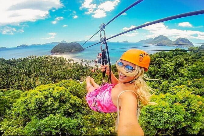 El Nido Palawan Zipline One Way - Key Points