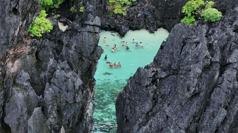 El Nido:Private Tour D with Highlights Small & Cadlao Lagoon - The Itinerary Breakdown