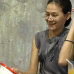 Embroidery Peace workshop at Momentary cafe in Phuket town - The Broader Experience: Connecting with Phuket’s Old Town