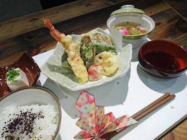 Enjoy artistic TEMPURA Cooking Class - An Inside Look at the Itinerary