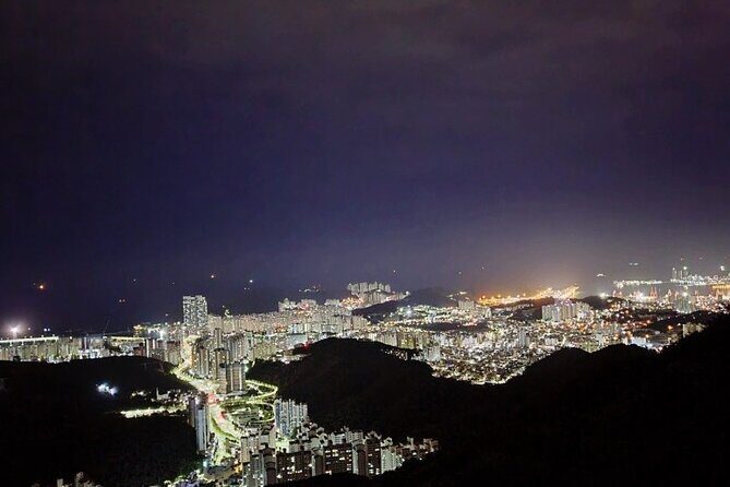 Enjoy the night view of Busan from Hwangnyeongsan Mountain - The Sum Up