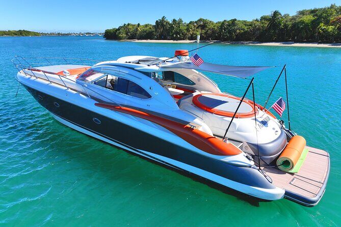 Explore Miami on a Luxury 65' Sport Yacht - Onboard Comforts and Water Toys