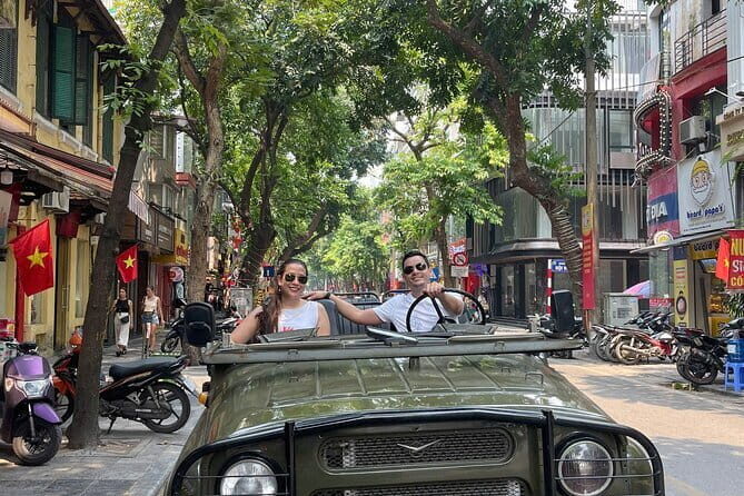 Exploring Jeep Tour Through the Red River Delta - Transportation & Group Size