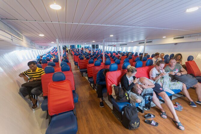 Ferry from Phi Phi Islands to Phuket with Dropoff Service by Royal Jet Cruiser - The Boarding Process and Staff Efficiency