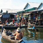 Floating village Kampong phluk + Tonle Sap Lake sunset - Key Points