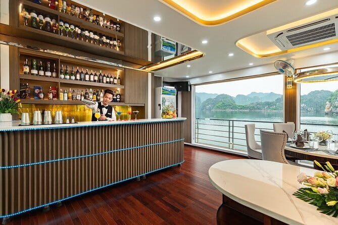 From Hanoi: Luxury Halong Bay Day Cruise with Buffet Lunch, Cave - Exploring the Caves and Islands
