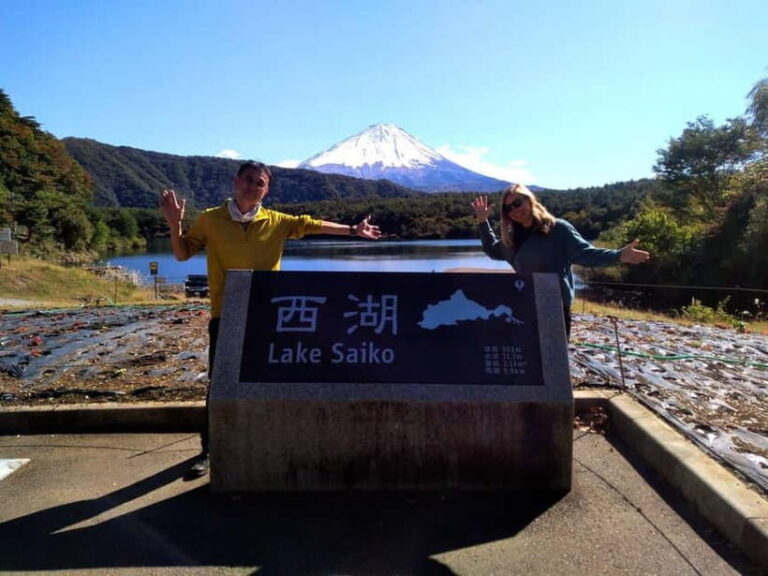 From Kawaguchiko:Mt. Fuji Five Lakes Private Tour with Guide - Practical Details: Making the Most of Your Tour