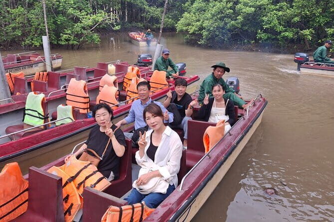 Full Day Monkey Island Tour with Canoe in Can Gio Mangrove Forest - Lunch, Market, and Leisure Time
