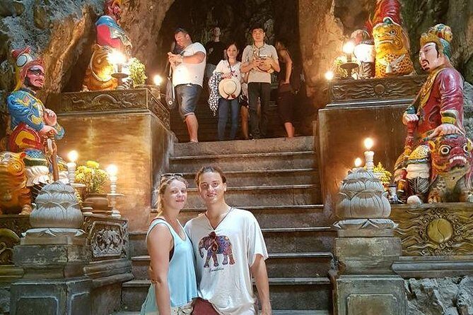 Full-Day My Son Holyland & Marble Mountain Tour with Chicken Noodle Lunch - Marveling at Marble Mountains: From Sacred Sites to Artisanship