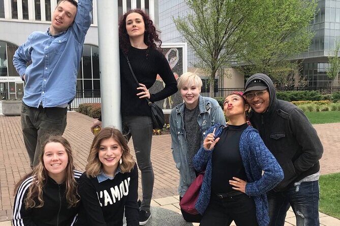 Fun City Scavenger Hunt in Lindsay by Zombie Scavengers - Walking into Lindsay with Zombie Scavengers