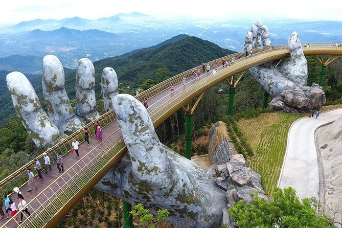 Golden Bridge Private Shore Excursion from Da Nang/ Hue (Chan May), Vietnam - The Journey to Ba Na Hills and the Golden Bridge