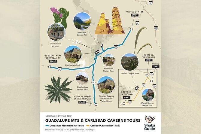 Guadalupe Mountains National Park Self Guided Audio Tour - Navigating the Experience