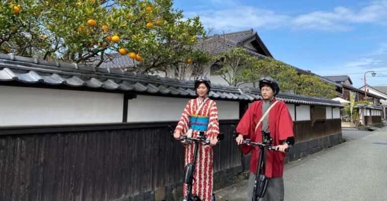 Hagi CityRide an electric kickboard around the town of Hagi - The Practicalities