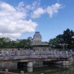 Half-day Himeji Castle Town Bike Tour with Lunch - Viewing the Castle from Otokoyama Hachimangu Shrine