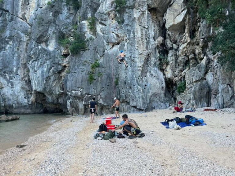 Half Day Rock Climbing in Lan Ha Bay (Moody or Tiger beach) - Key Points
