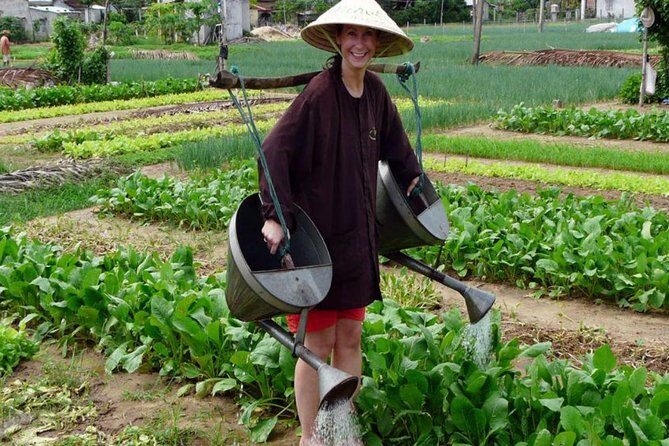 Half -Day Tra Que Herbal Village Tour from Hoi An - Transportation, Group Size, and Price